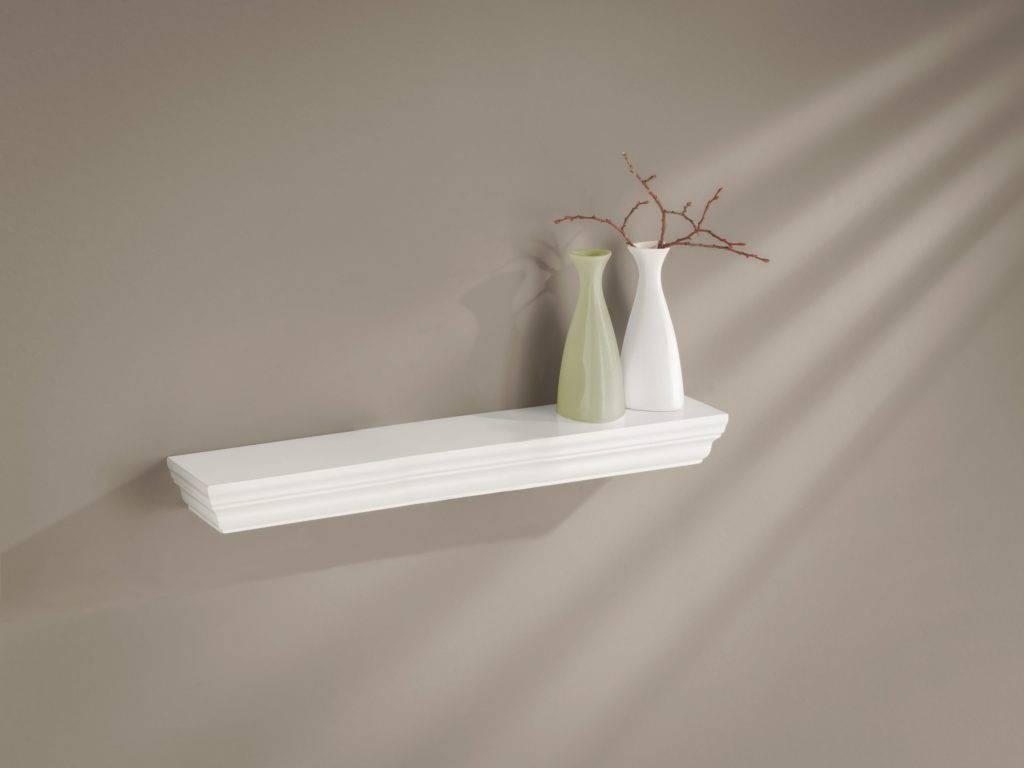 PROFILE Floating Shelf 90x20x4.5cm White - Mastershelf