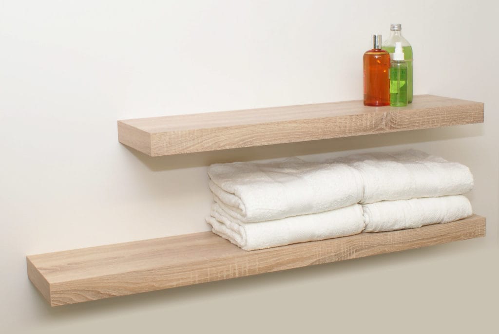 Floating Shelf Kit | Oak | 150x25x5cm - Mastershelf