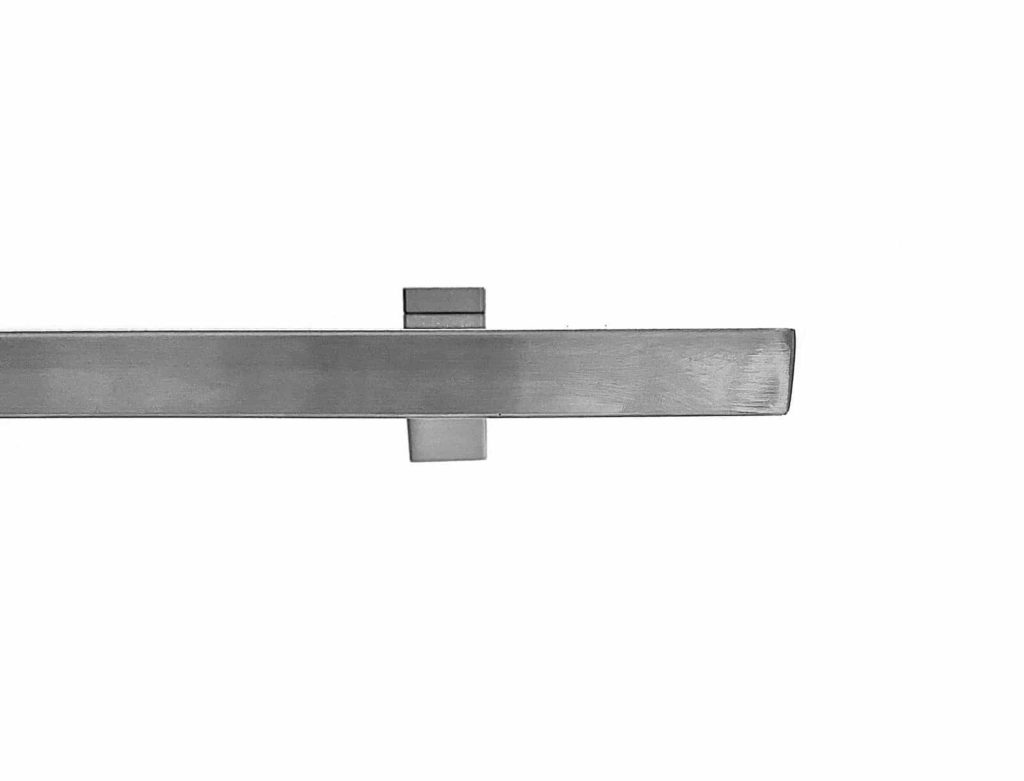 Black Corner Floating Shelf 30x30x1.8cm - Mastershelf